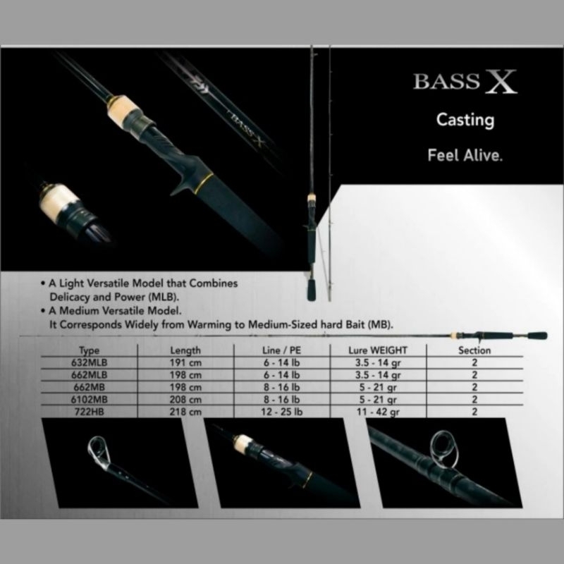 Jual JORAN BC DAIWA BASS X BAITCASTING | JORAN BAIT CASTING DAIWA BASS X | JORAN CASTING DAIWA ...