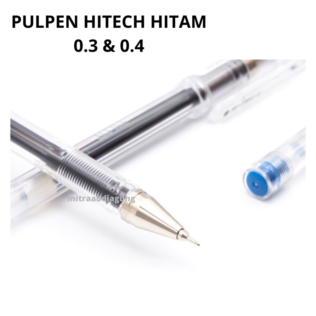 Jual PULPEN HI TECH HITAM / PCS | Shopee Indonesia