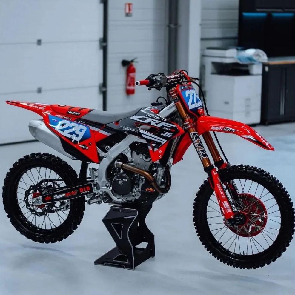 Jual DECAL STIKER CRF 150L / CRF 450 / KLX GORDONS FULL BODY CUSTOM ...