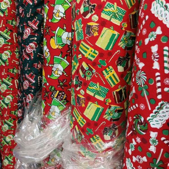 Jual KAIN KATUN JEPANG MOTIF NATAL CHRISTMAS TERBARU/NEW!!! | Shopee ...