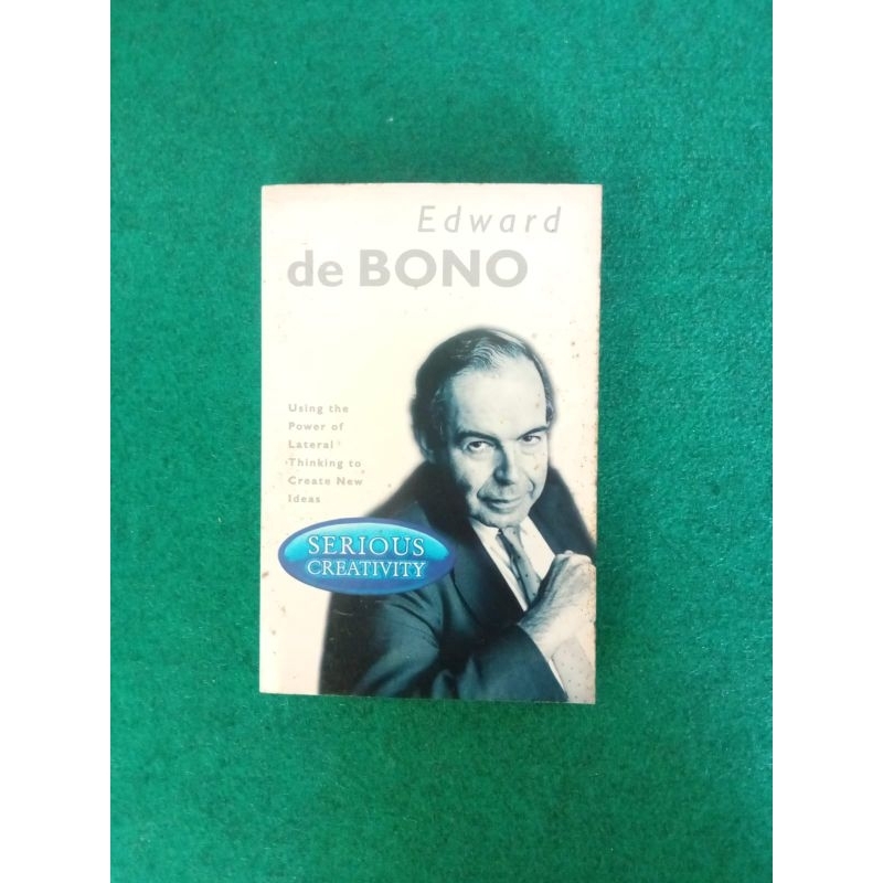 Jual Buku Serious Creativity by Edward de Bono [Original, English ...