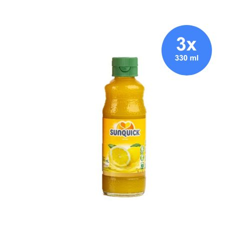 Jual Sunquick Lemon Standard 330 ml x 3 | Shopee Indonesia