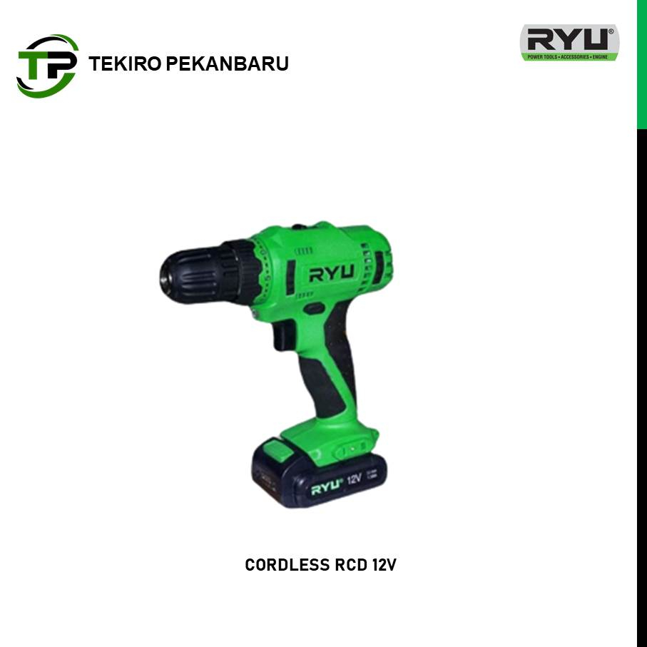 Jual RYU CORDLESS DRILL 12 VOLT - RCD 12V / BOR BATERAI / BOR TENAGA ...