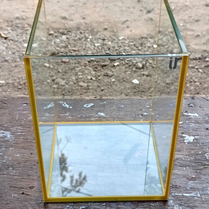 Jual soliter cupang 15x15x20 yellow standarglass | Shopee Indonesia