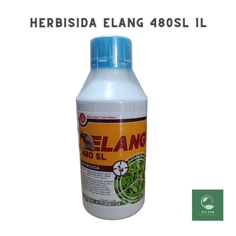 Jual Herbisida ELANG 480SL Obat Rumput Sistemik Kemasan 1ltr | Shopee ...
