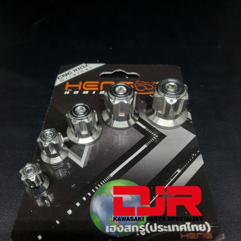 Jual probolt stainless mur 10 12 14 17 19 mur topi original HENG ...
