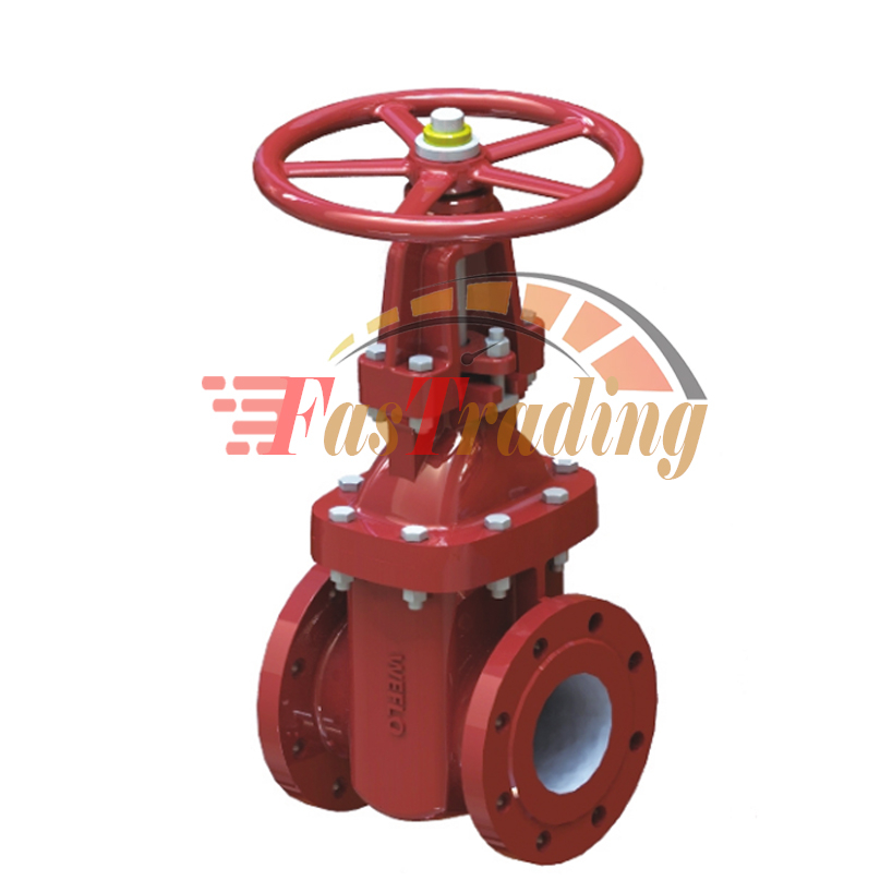 Jual WEFLO Fig. 3114 12” inch - AWWA C500 OS&Y Metal Seated Gate Valve ...