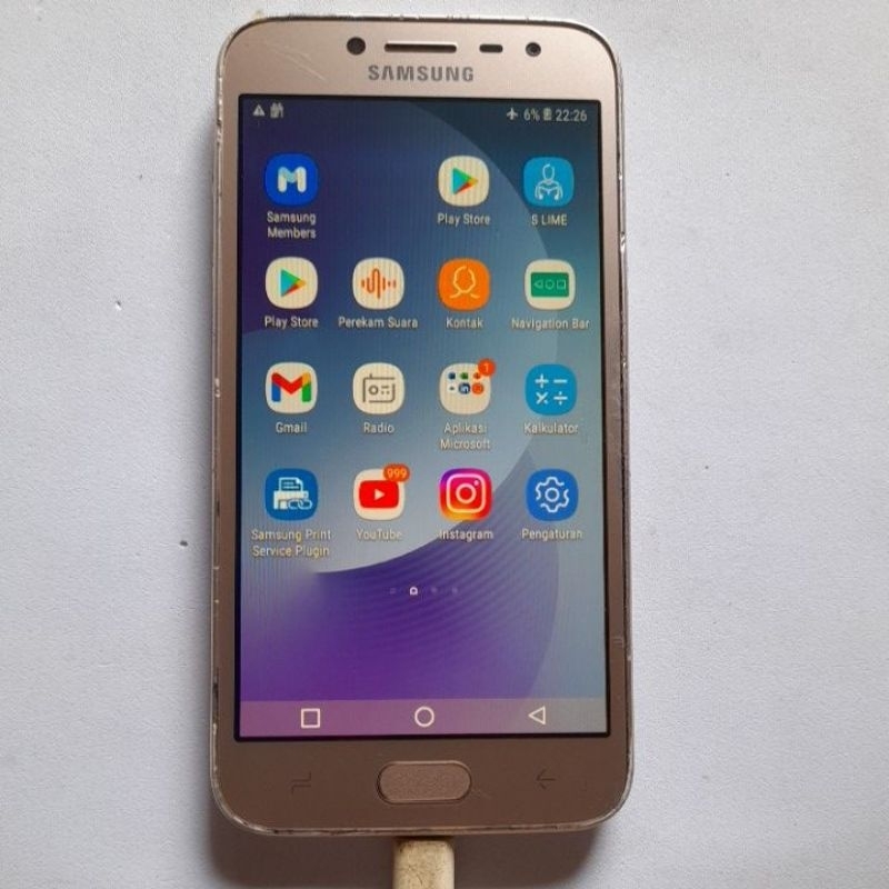 Jual Samsung galaxy j2 pro Original Rom 16GB minus tombol back home gak bisa tapi sudah pake ...