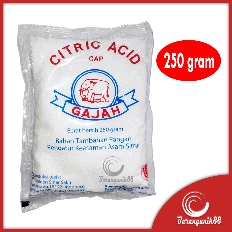 Jual [250 gram] Citrun Citric Acid - Pembersih, Pencerah Pakaian ...