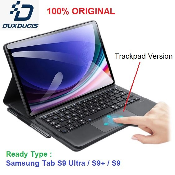 Jual Keyboard Cover Samsung Tab S9 Ultra S9+ S9 Plus S9 S9FE S9FE ...