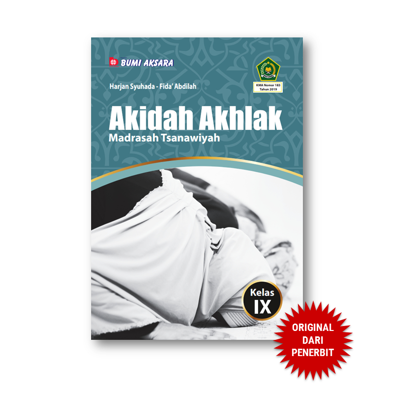 Jual Akidah Akhlak Kelas IX MTs KMA No. 183 Tahun 2019 | Shopee Indonesia
