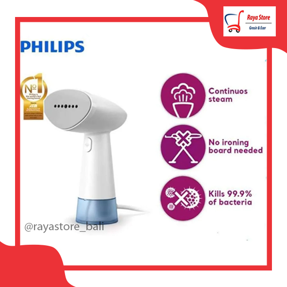 Jual Garment steamer compact Setrika travel matt Philips STH10000 ...