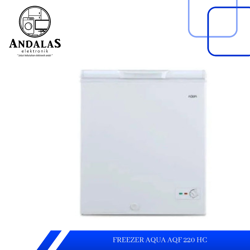 Jual Chest Freezer AQUA Sanyo AQF 220 HC Anti Bacterial 210 Liter Low Watt Lampu LED Garansi 7 ...