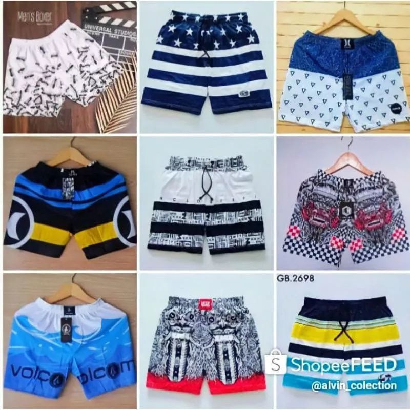Jual Celana Pendek Pria Distro Dewasa Shortpants Boardshort Premium Santai Bahan Katun Twill Non ...