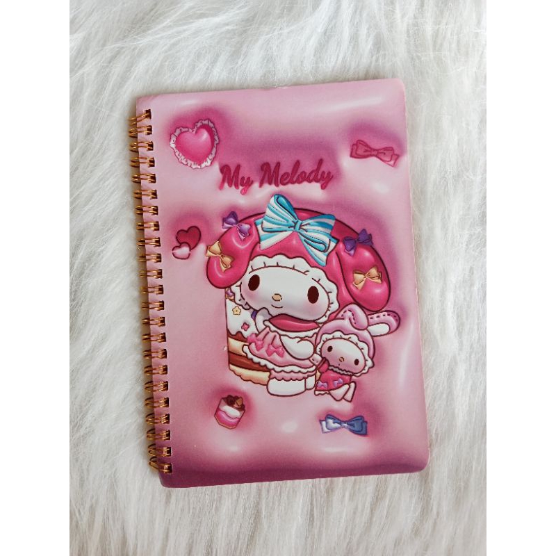 Jual Notebook ring buku spiral A5 Sanrio Melody linabell cinnamoroll ...
