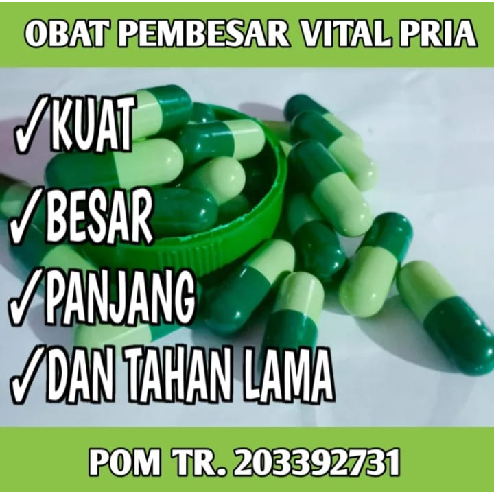 Jual Kapsul Kuat Pria Perkasa Jamu Herbal Tahan Lama Male Booster Sex