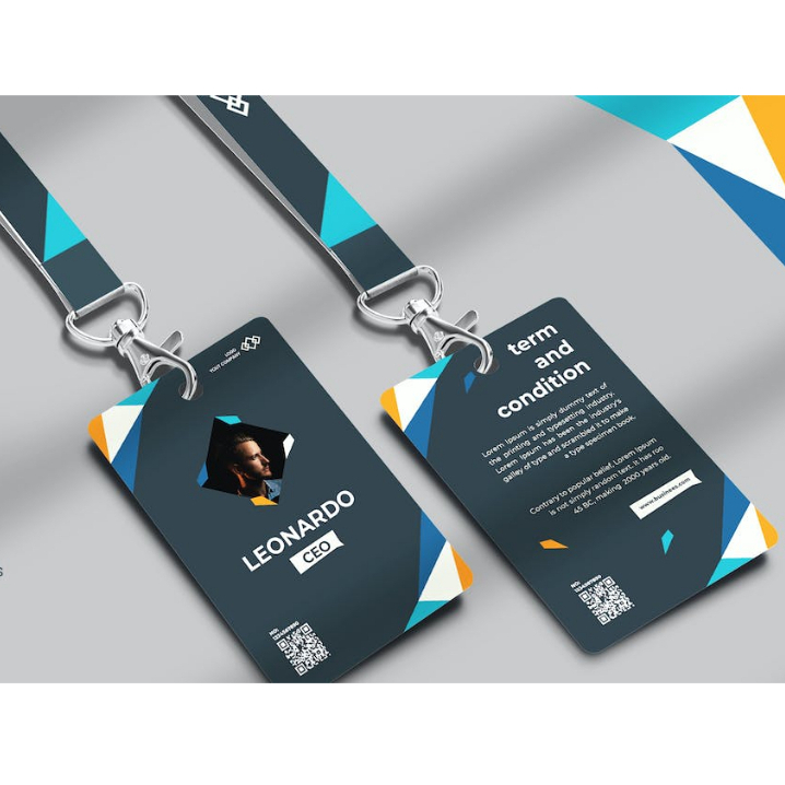 Jual Tali Id Card / Lanyard Custom - Bahan Tali Tissue (Premium Quality ...