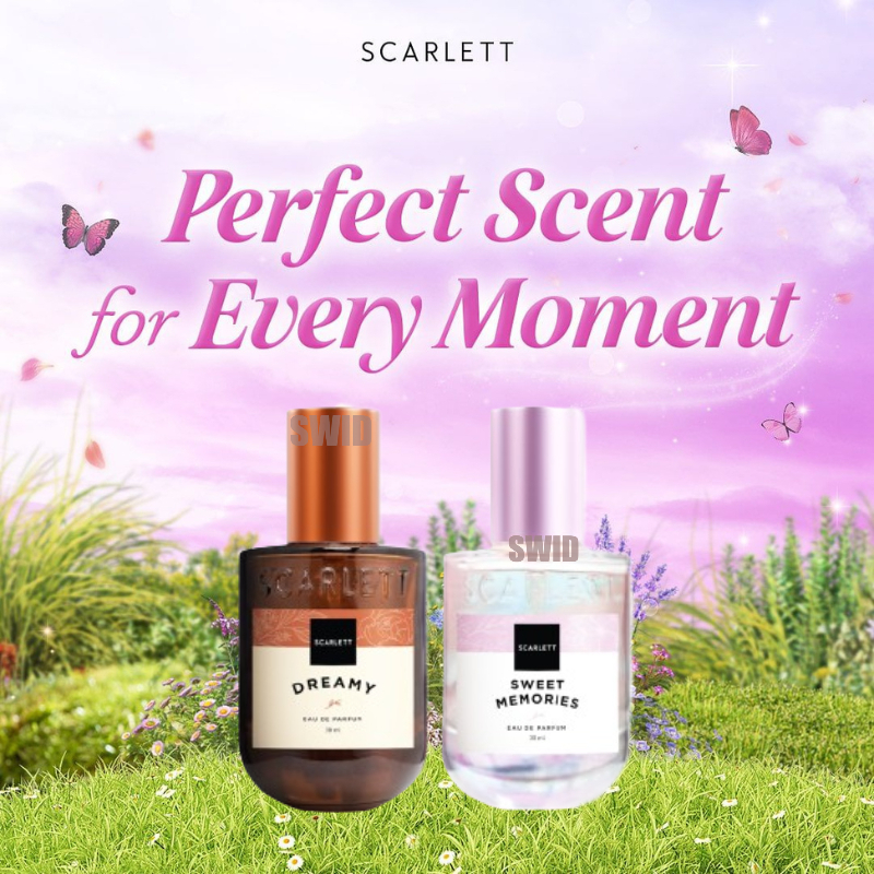 Jual Scarlett Whitening Eau De Parfum Sweet Memories | Dreamy 30ml ...