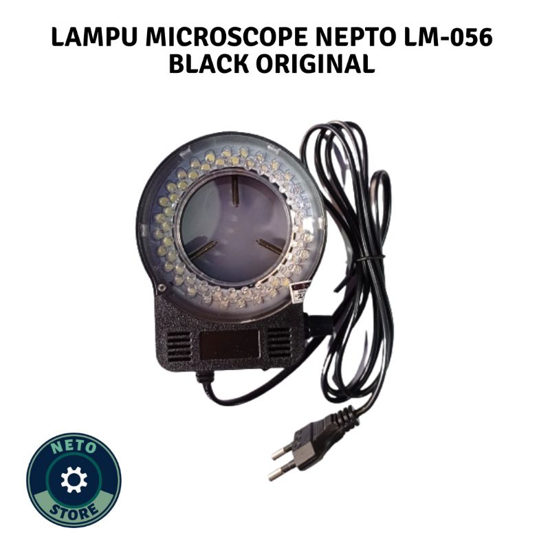 Jual LAMPU MICROSCOPE LED BIASA BLACK | Shopee Indonesia