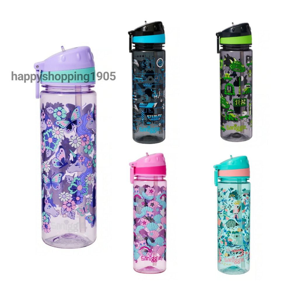 Jual SMIGGLE DRINK BOTTLE HI THERE - BOTOL MINUM SMIGGLE | Shopee Indonesia