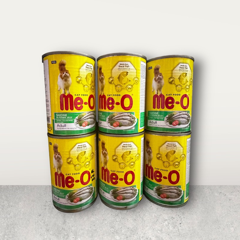 Jual Meo Adult Sardine In Prawn Jelly Makanan Basah Kucing Dewasa 400GR ...