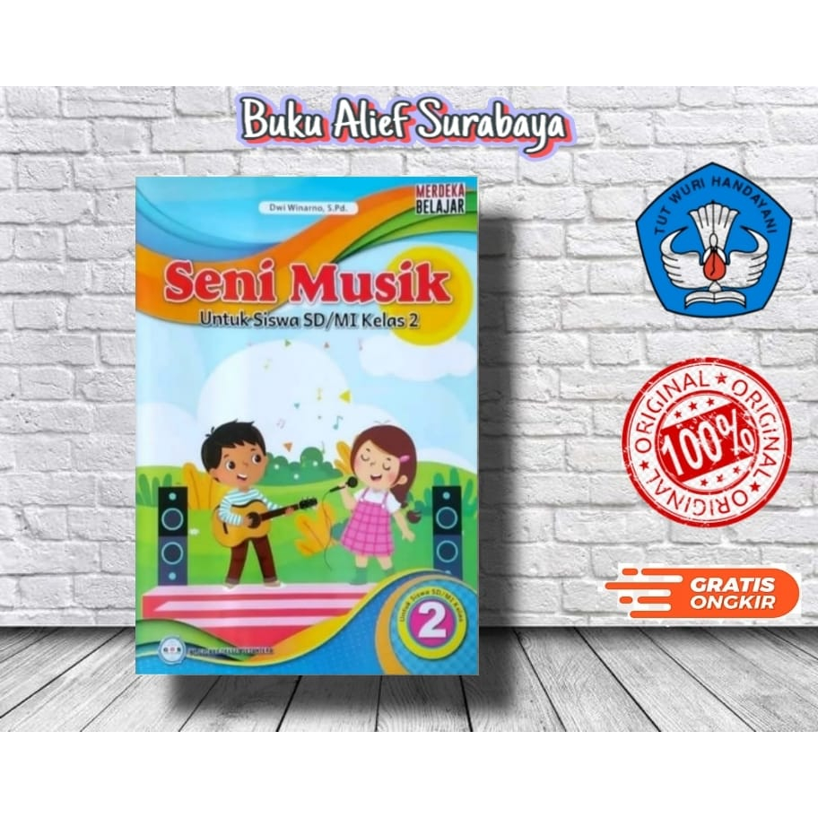 Jual Buku Siswa Seni Musik SD/MI Kelas 2 Merdeka Belajar Penerbit Global Offset Sejahtera GOS ...