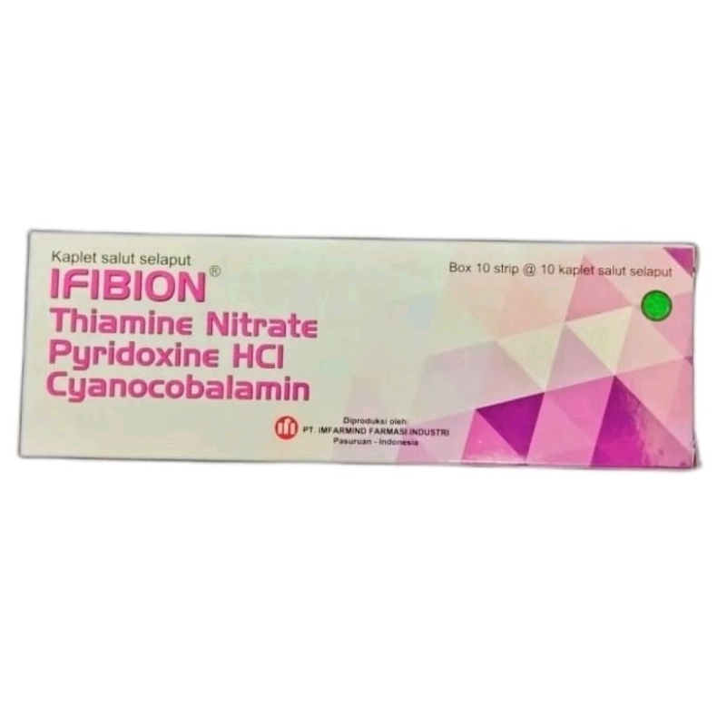 Jual IFIBION - Vitamin B1, B6, B12 (100's /Dus) | Shopee Indonesia