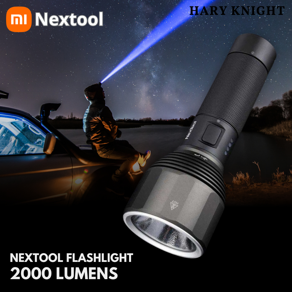 Jual [100% Original] Xiaomi Senter NexTool LED Rechargeable 5000 mAh ...