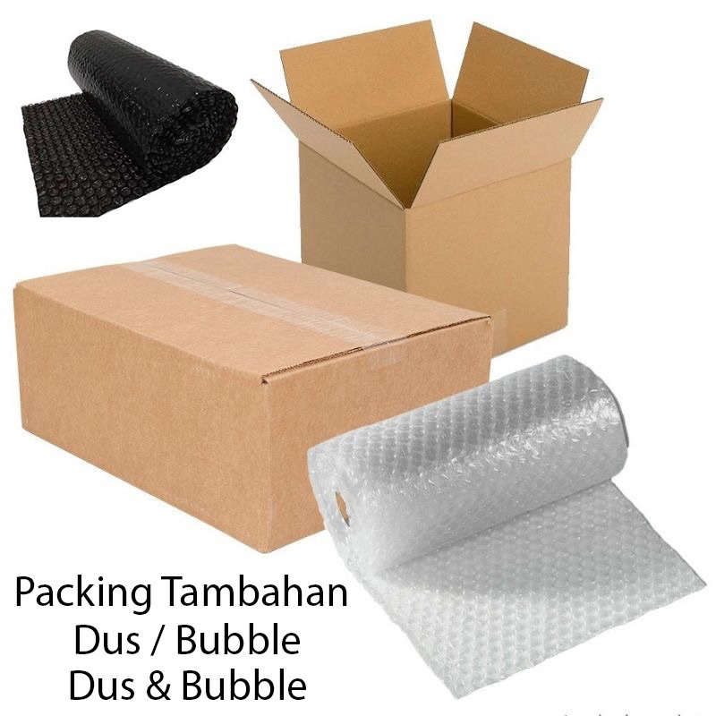 Jual PACKING TAMBAHAN / EXTRA - BOX / DUS / BUBBLE WRAP - BOX DAN BUBBLE WRAP | Shopee Indonesia