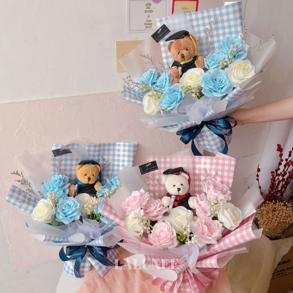 Jual Graduation Flower Bouquet - Bunga Wisuda - Buket Bunga Artificial ...