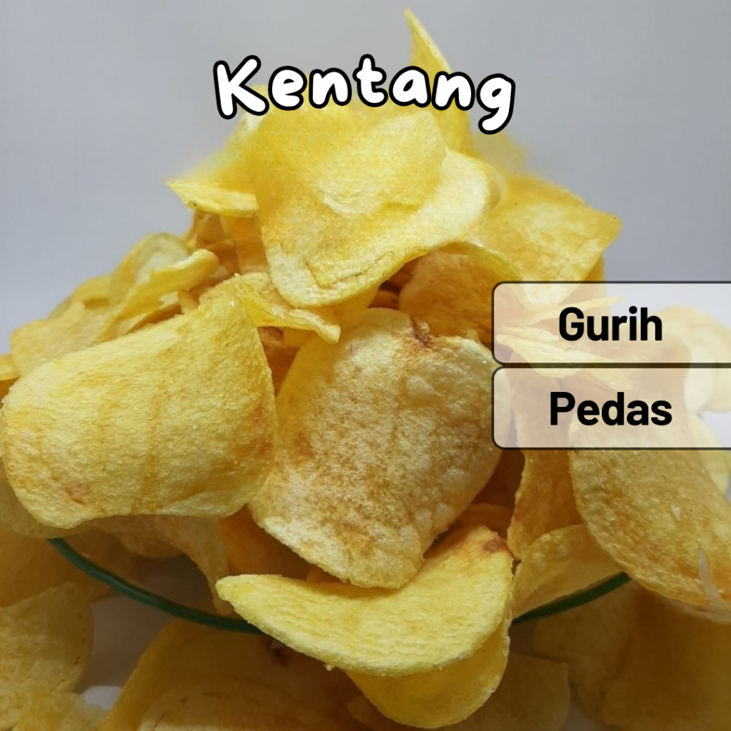 Jual Keripik Kentang Original Gurih / Original Savory Potato Chips ...