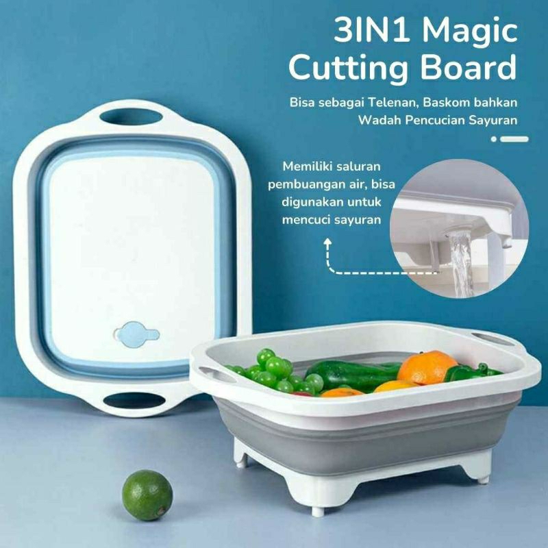Jual Premium Talenan Bulat /Cutting Board Potong Buah Sayur Extra Tebal ...