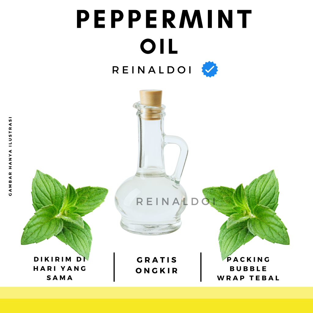 Jual Peppermint Oil Minyak Daun Mint 100 ML | Shopee Indonesia