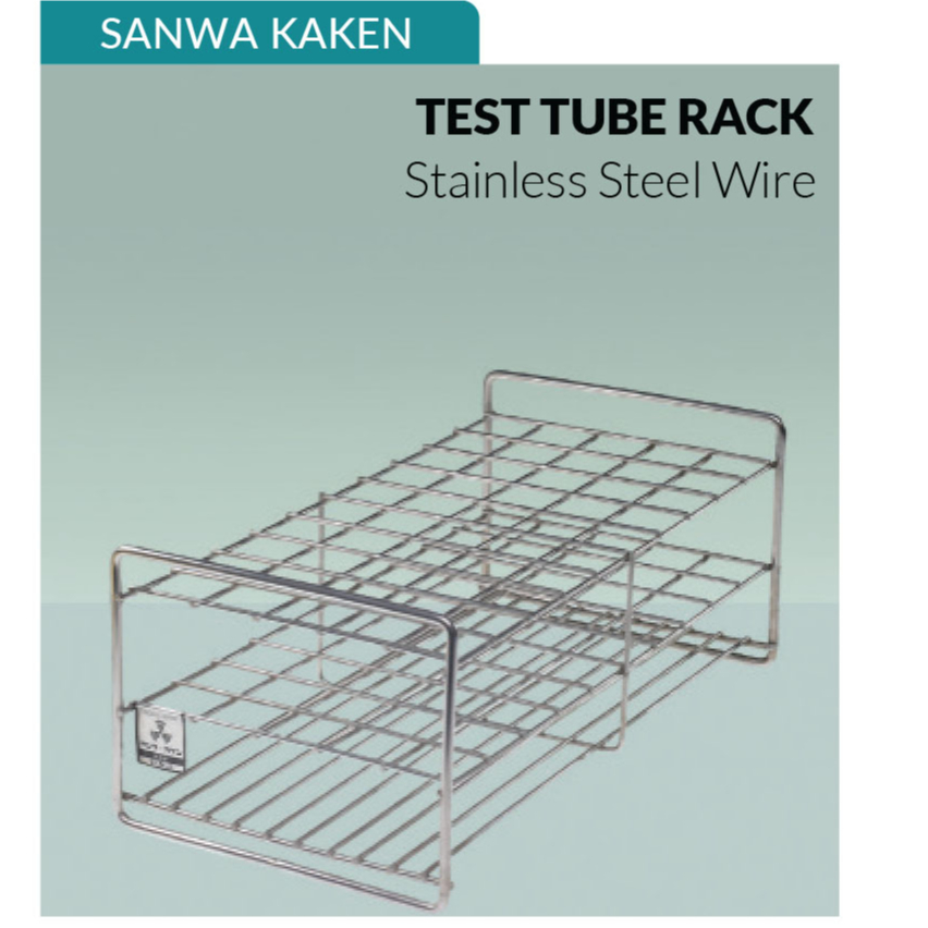 Jual SANWA KAKEN | RAK TABUNG REAKSI 16.5mm 100-holes Stainless steel ...