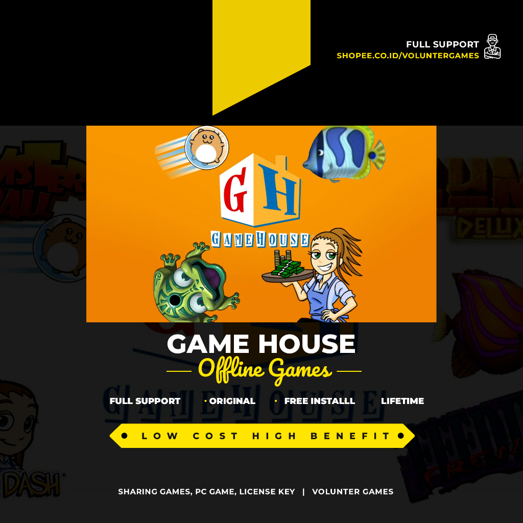 Jual GAMEHOUSE MEGA COLLECTION (150 Games ALL in ONE) PC GAME | Shopee ...