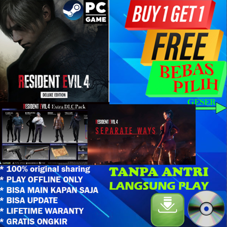 Jual Resident Evil 4 REMAKE RE 4 Remake Deluxe Edition PC | Shopee Indonesia