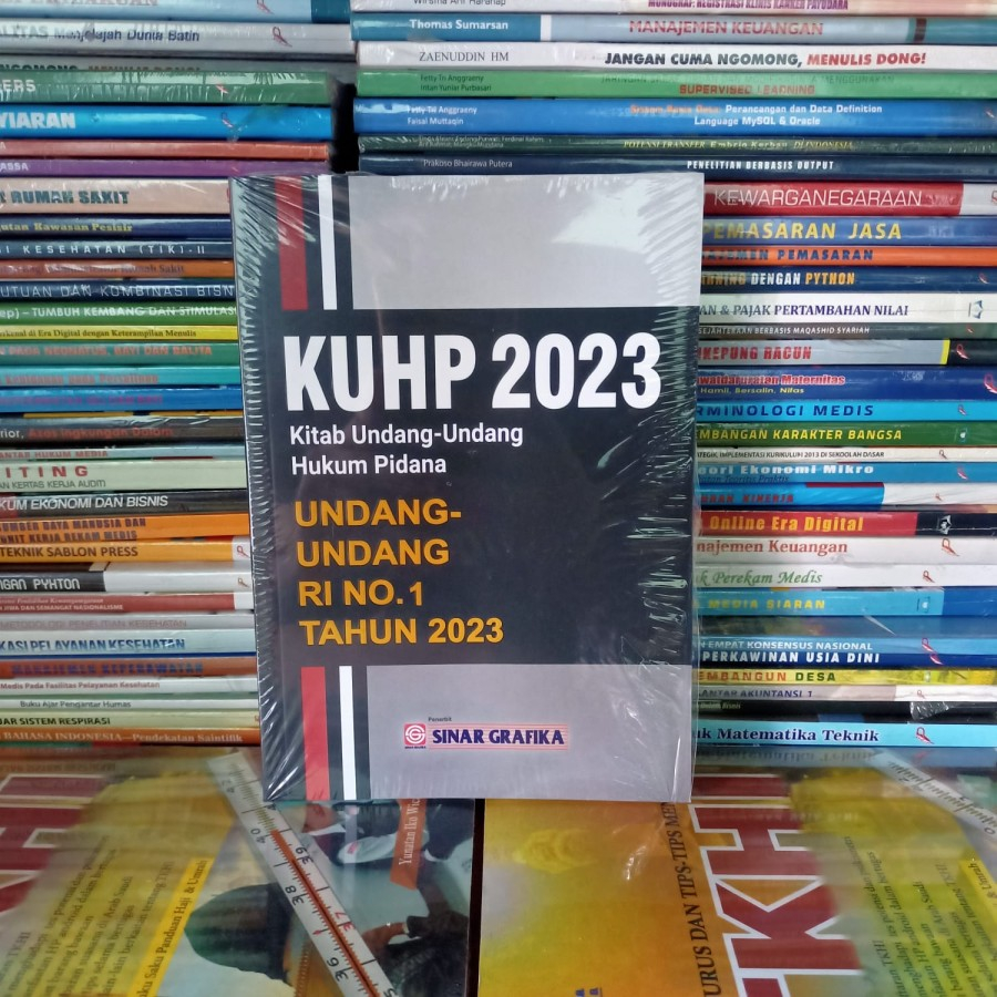 Jual Buku KUHP 2023 Kitab Undang-Undang Hukum Pidana UU RI No. 1 Tahun ...