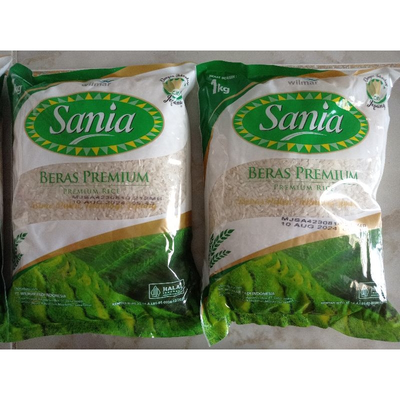 Jual BERAS SANIA 1 KG | Shopee Indonesia