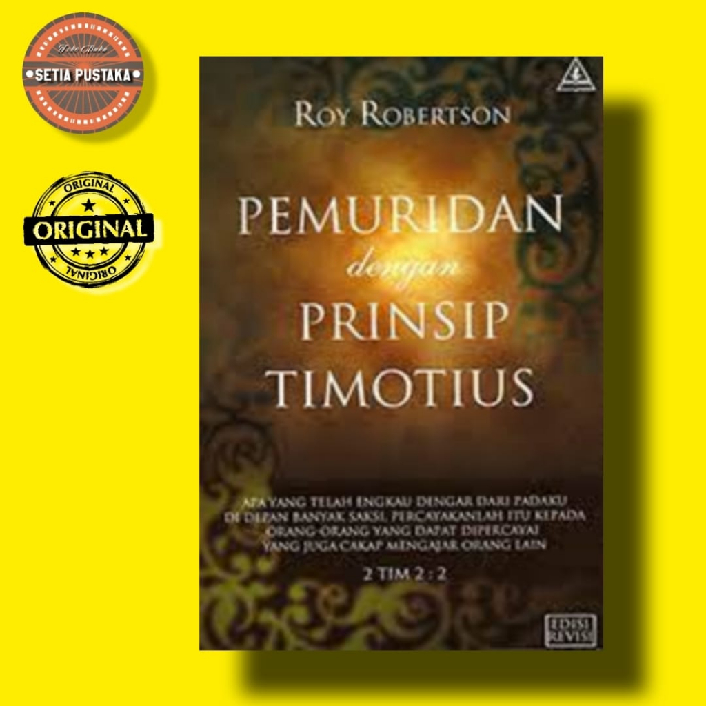 Jual Buku Pemuridan Dengan Prinsip Timotius - Penerbit Andi | Shopee ...