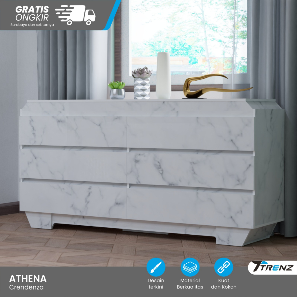 Jual Trenz Furniture - Kabinet ruang tamu Credenza Athena Termurah Meja ...