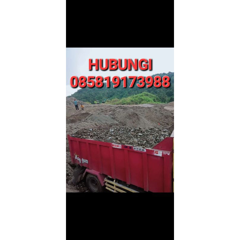 Jual Batu Belah Kali Pasir Pasang Cor Split Makadam Abu Batu Limestone ...