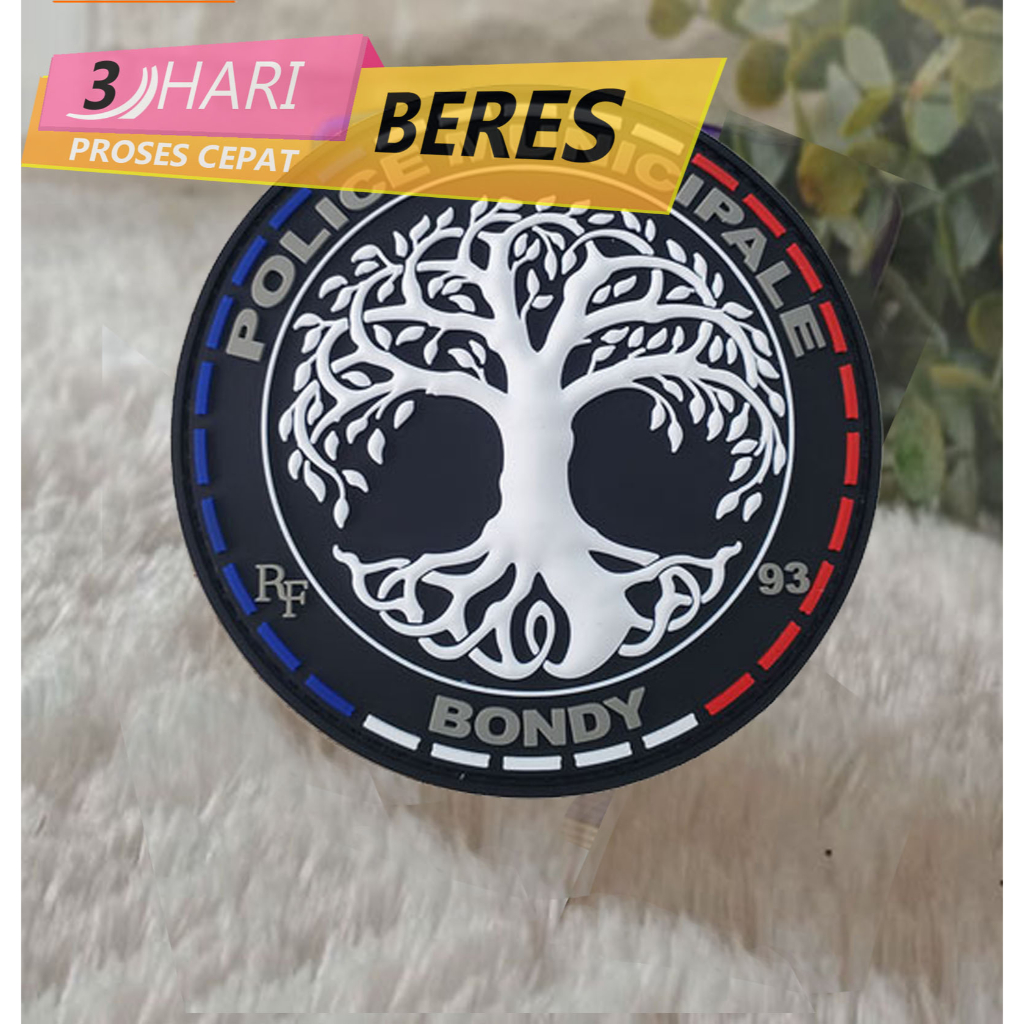 Jual Label Patch jersey rubber custom desain 3D untuk aksesoris kaos ...