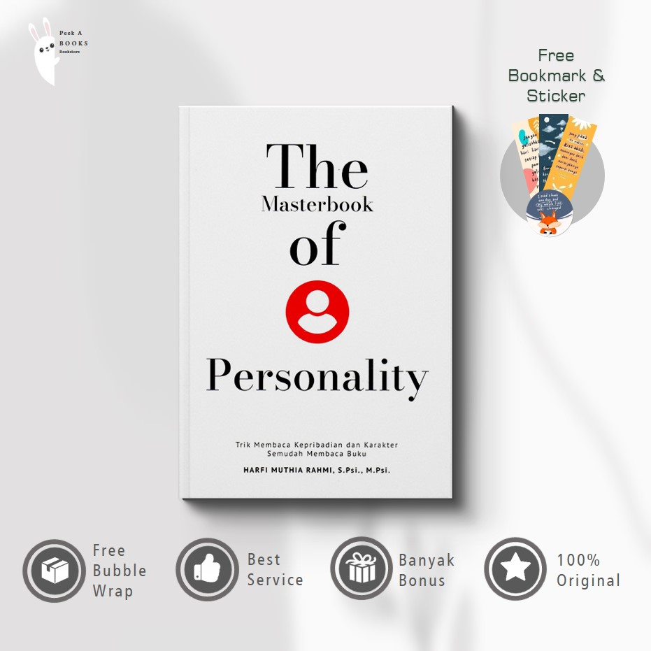 Jual Buku The Master Book Of Personality : Trik Membaca Kepribadian Dan Karakter Semudah Membaca ...