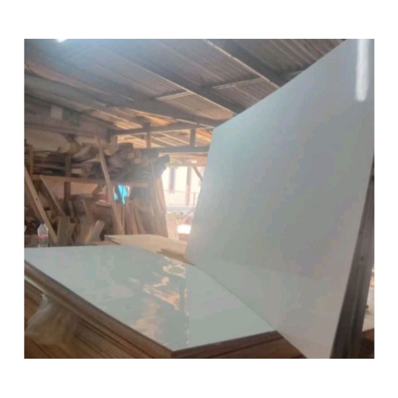 Jual TRIPLEK MELAMIN PUTIH COKELAT CREAM UKURAN 30X180CM | Shopee Indonesia
