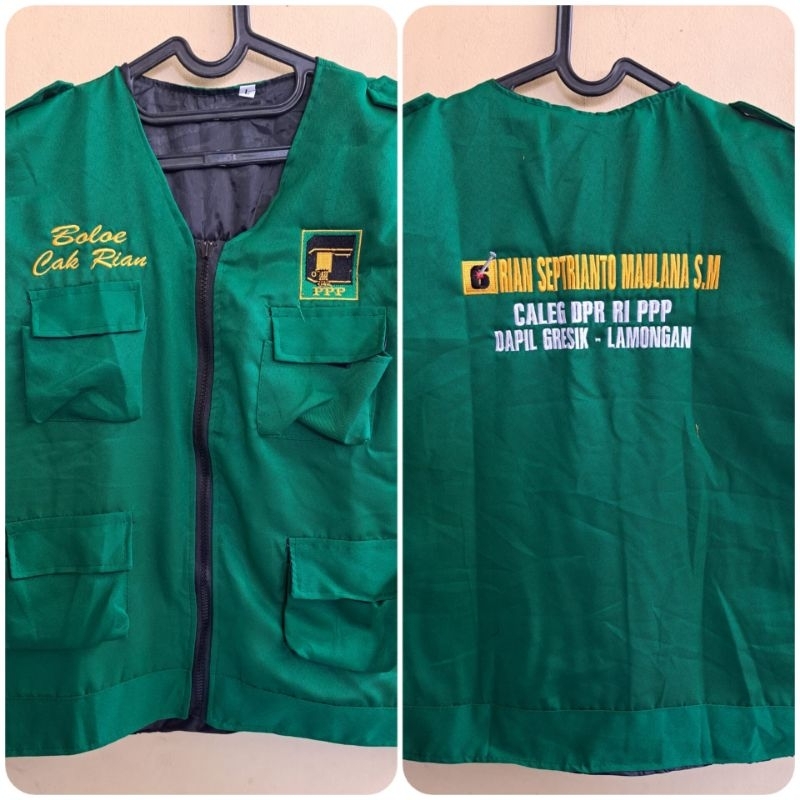 Jual rompi partai ppp costum | Shopee Indonesia