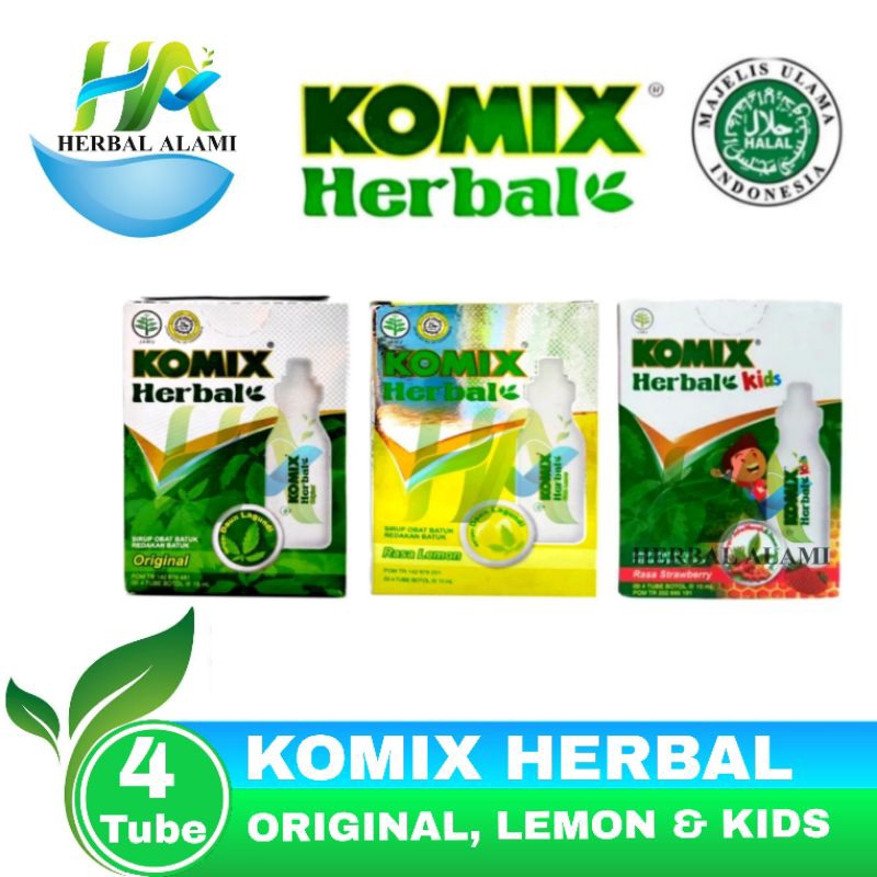 Jual Komix Herbal TUBE - Obat Batuk | Shopee Indonesia
