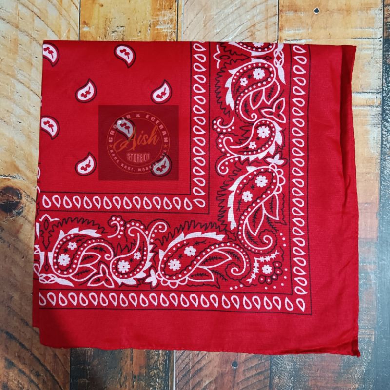 Jual SLAYER BANDANA SYAL MULTIFUNGSI#SLAYER MOTIF BATIK UKURAN 53X53 ...