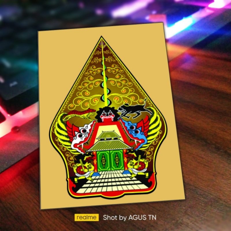 Jual STIKER GUNUNGAN WAYANG STICKER PRINTING | Shopee Indonesia