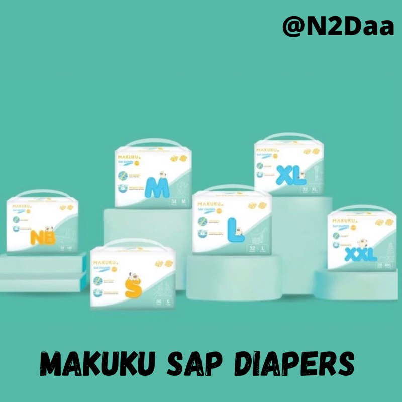 Jual Makuku Air Diapers Comfort Perekat Dan Pants NB/S/M/L/XL/XXL | Shopee Indonesia