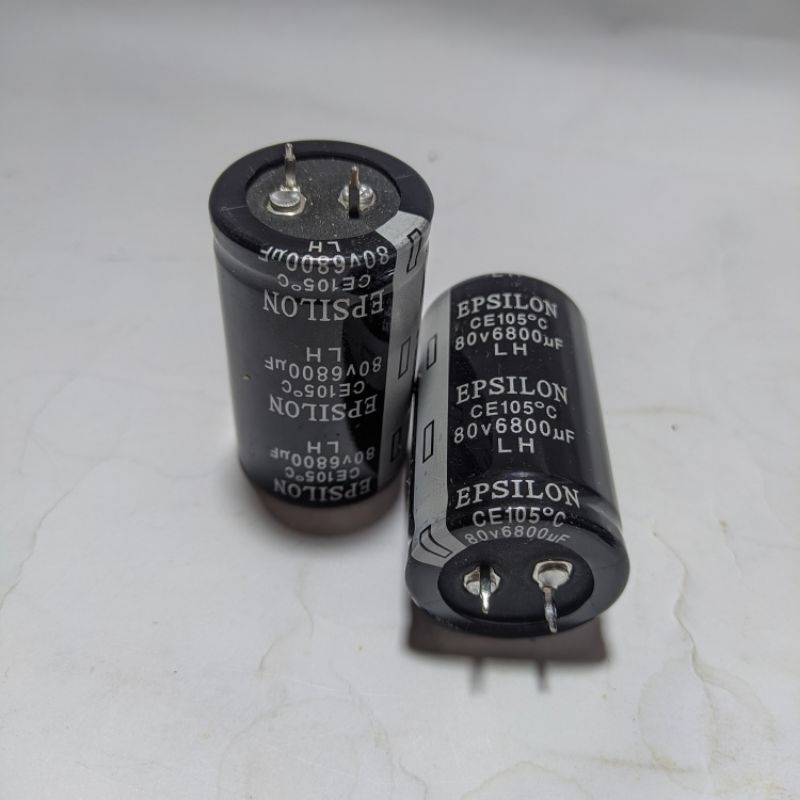 Jual ELKO EPSILON / ELCO EPSILON 6800uF/80v ORIGINAL | Shopee Indonesia